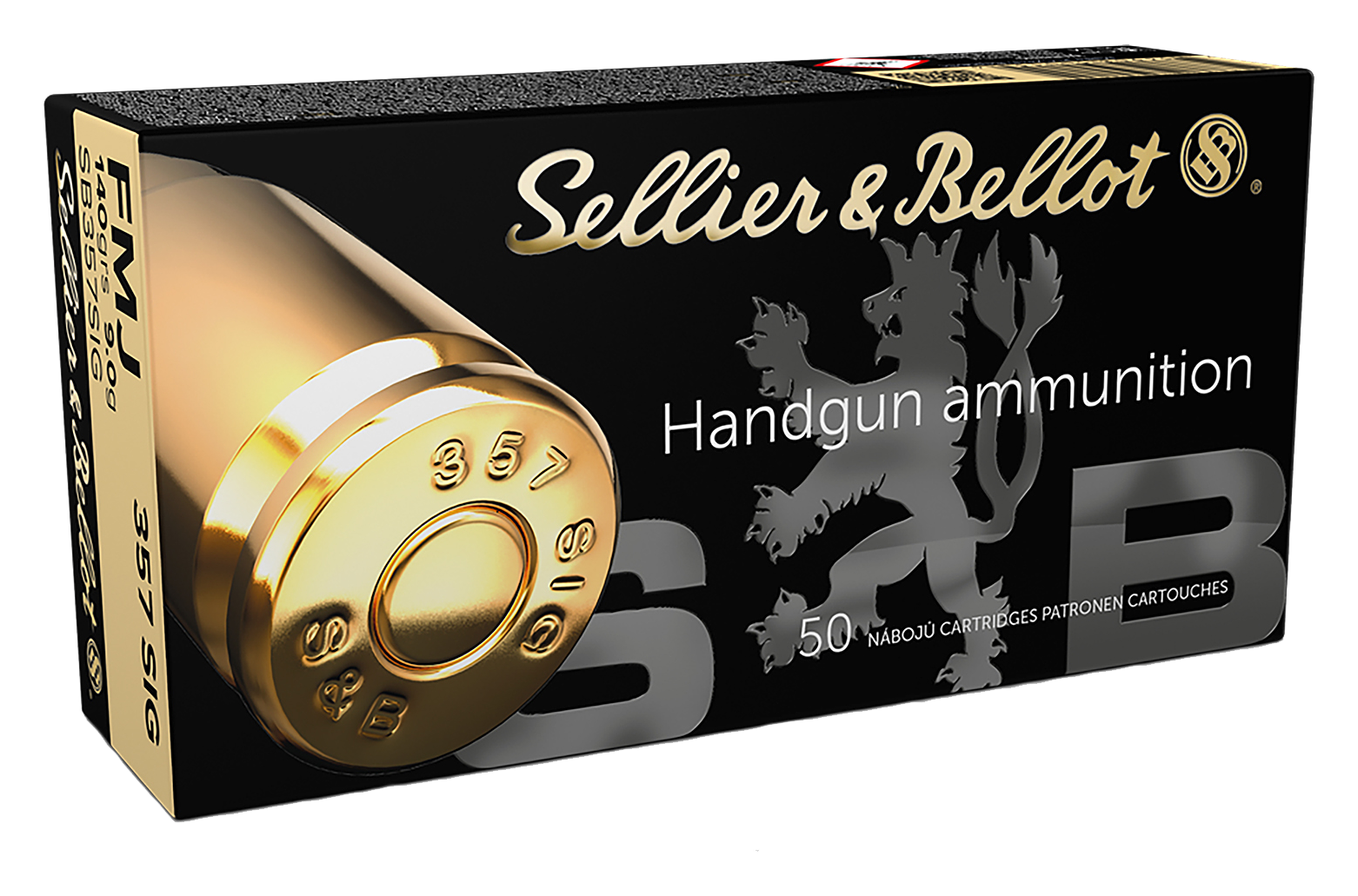 Sellier & Bellot .357 Sig 140 Grain FMJ Handgun Ammo | Bass Pro Shops